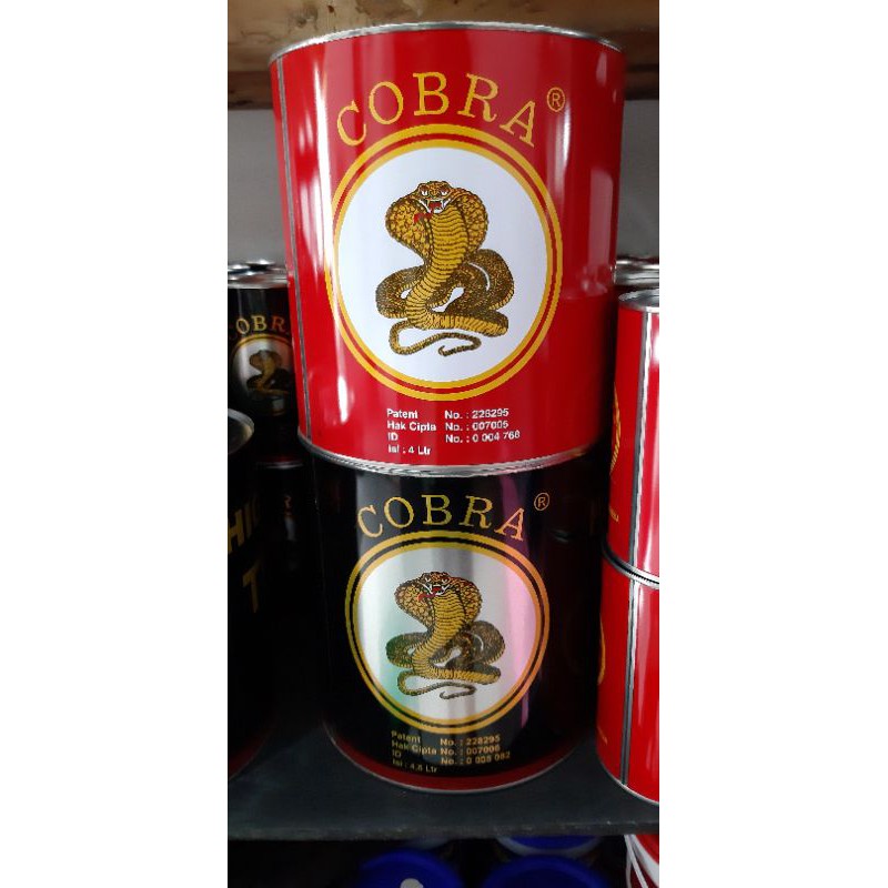 Jual Thiner Cobra Merah & Hitam @5Liter | Shopee Indonesia
