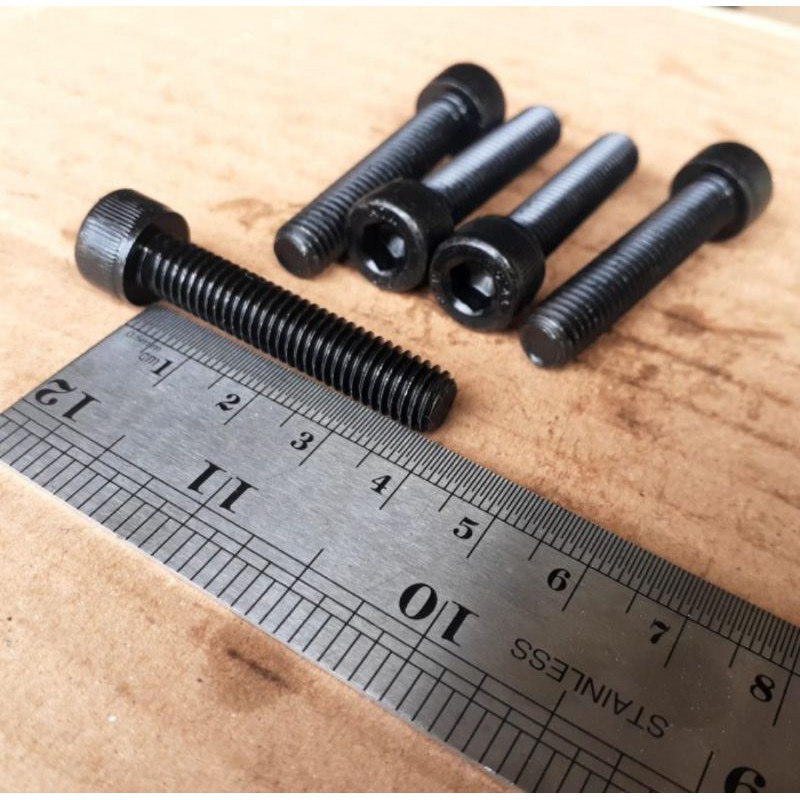 Jual BAUT L M8X40 BAJA / BAUT L BAJA M8 X 40 / BAUT L BAJA M8X40 BAUT L 8X40 (4CM) FULL DRAT ...