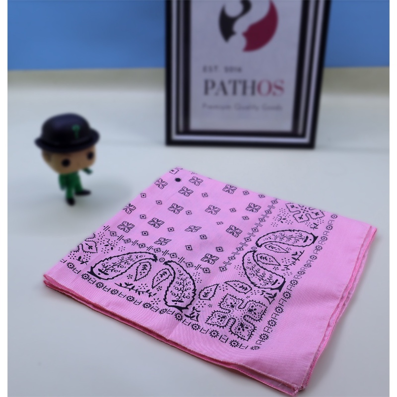 Jual syal scraf slayer bandana headband paisley pria dilan 1991 koboi ...