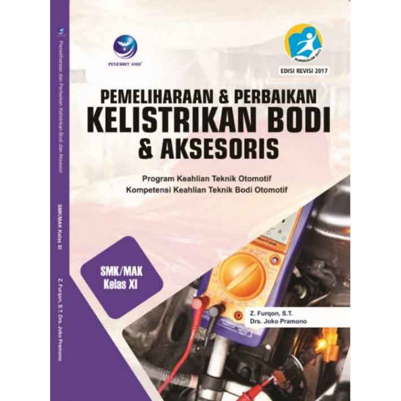 Jual Buku Pemeliharaan dan Perbaikan Kelistrikan Bodi dan Aksesoris SMK ...