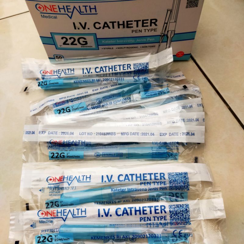 Jual abocat| iv catheter onehealth | pen type | Shopee Indonesia