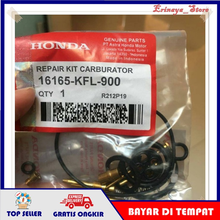 Jual ORIGINAL AHM RepairKit Parkit Repair Kit Karburator Motor Honda ...