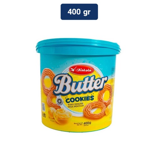 Jual Kokola Butter Cookies 400 gr | Shopee Indonesia