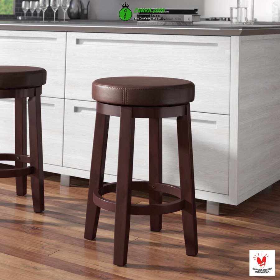 Jual CANKA Colesberry - Kursi Bar Stool atau Cafe Model Putar Minimalis ...