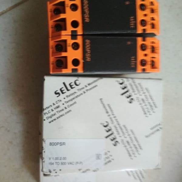 Jual analog protection relay / PFR din rail mounting 3 wire SELEC ...