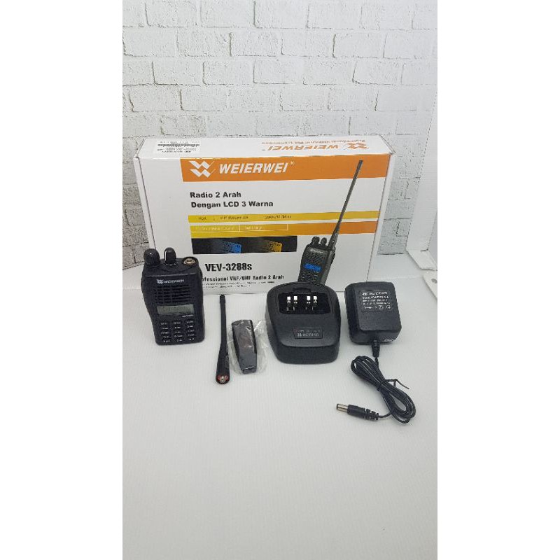 Jual HT WEIRWEI 3288S VHF 136 -174 MHZ SINGLE BAND | Shopee Indonesia