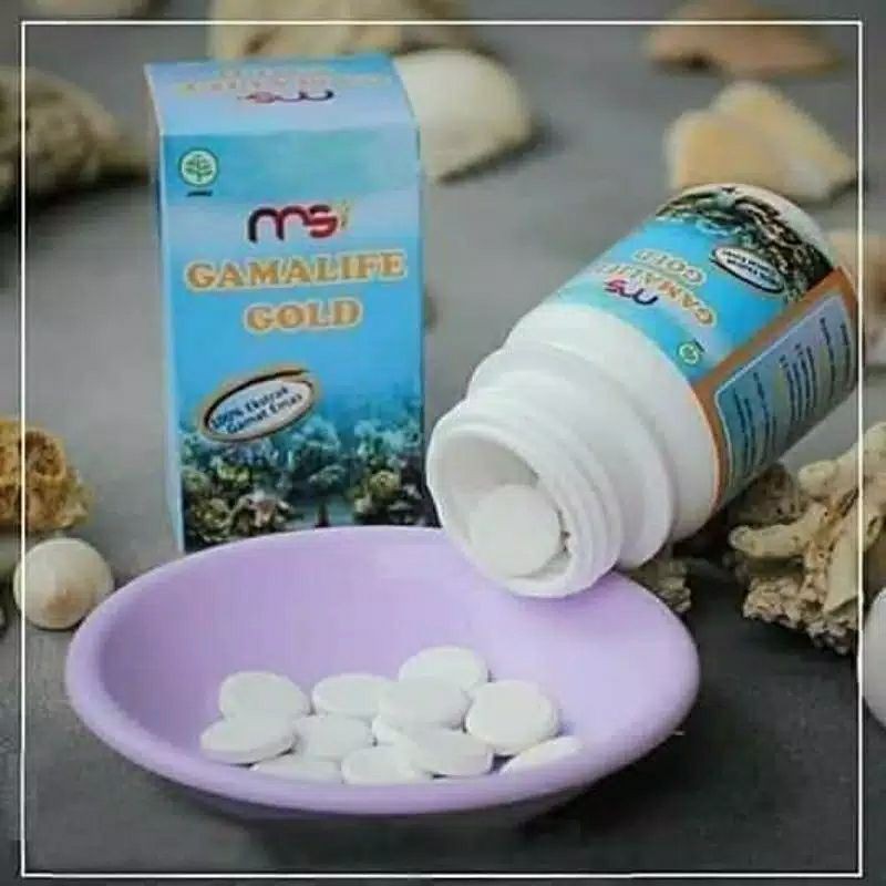 Jual GAMAT - GAMALIFE GOLD MSI 1 BOTOL 60 TABLET - TERIPANG EMAS ...