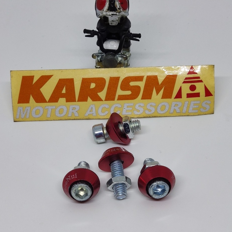 Jual Baut Plat Nomor Variasi CNC / Baut Variasi Plat Nomor Body L5 CNC ...