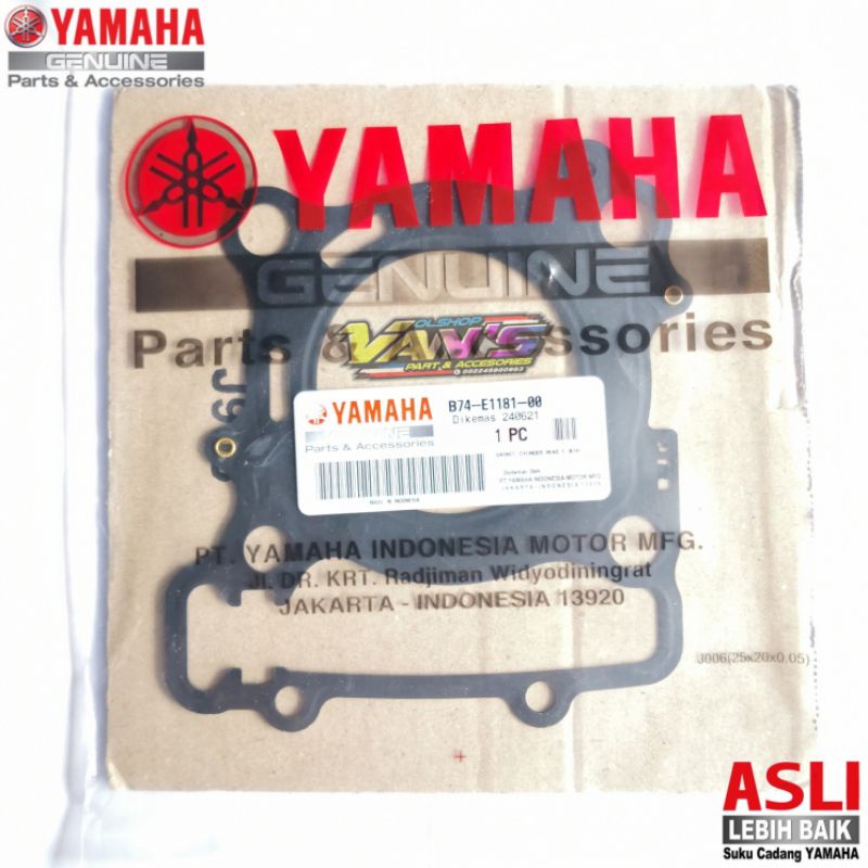 Jual Gasket Cylinder Head Packing Blok Atas Xmax 250/300 Old Dan New ...