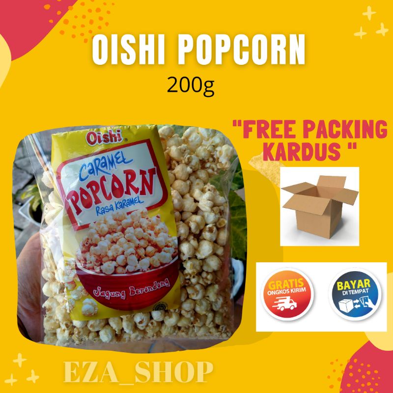 Jual OISHI KARAMEL POPCORN 200g / SNACK KILOAN / REPACK / JAJAN PASAR ...