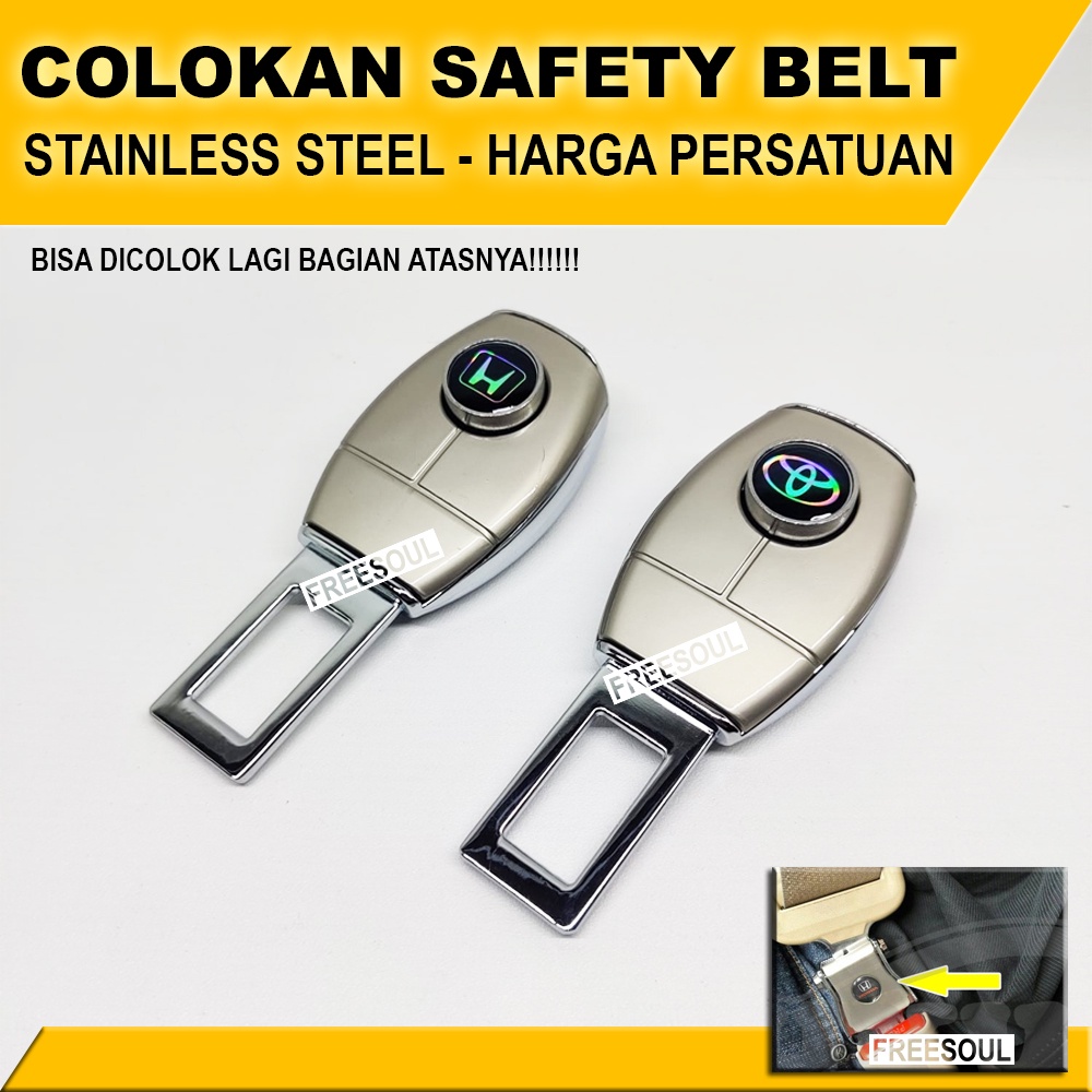 Jual Colokan Safety Belt Model Pesawat 2in1 - Material Kuat - Belt ...