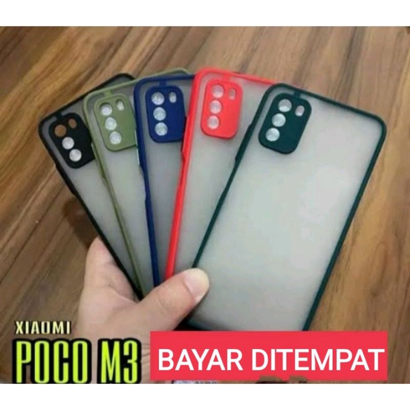 Jual Casing Case POCO M3 POCO X3 DOVE AERO BUMPER | Shopee Indonesia
