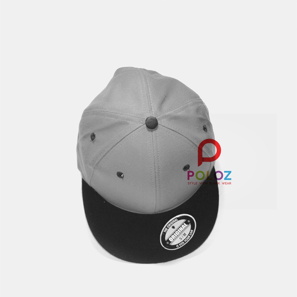 Jual Topi Snapback Polos Pria Flexfit Yupoong 6089M Premium Classic ...