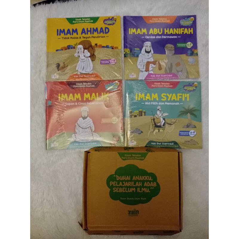 Jual Kisah Teladan Para Imam Mazhab - Zain 4 Jilid Buku | Shopee Indonesia Jual Kisah Teladan Para Imam Mazhab - Zain 4 Jilid Buku | Shopee Indonesia