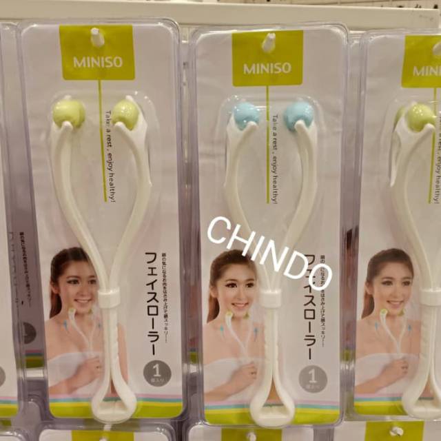 Jual MINISO FACIAL MASSAGER DENGAN FOUR WHEEL DESIGN COMFORTABLE ...