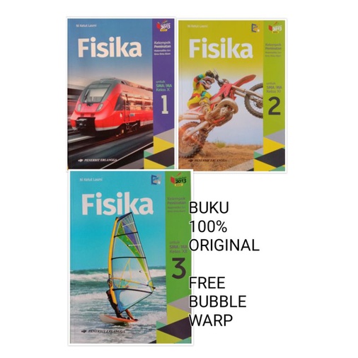 Jual FISIKA UNTUK SMA/MA KELAS 1. 2. 3.KURIKULUM 2013 REVISI KELOMPOK PEMINATAN | Shopee Indonesia