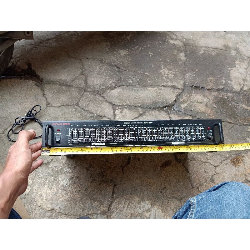 Jual equalizer 24 channel siap pakai box equalizer rakitan sound system ...