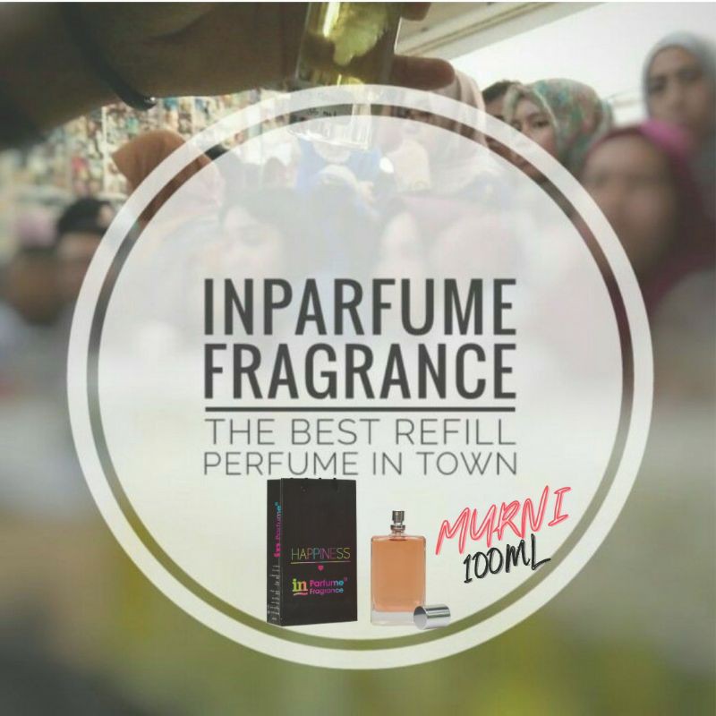 Jual inparfume bandung kualitas murni 100ml non alkohol murni | Shopee ...