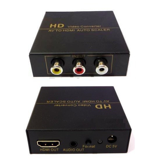 Jual Av rca to hdtv netline 1080p FHD 60hz ntsc pal auto scaler Hd ...