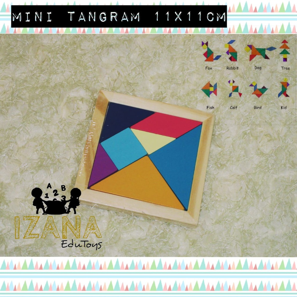 Jual Mini Soft Colorfull Tangram | Shopee Indonesia
