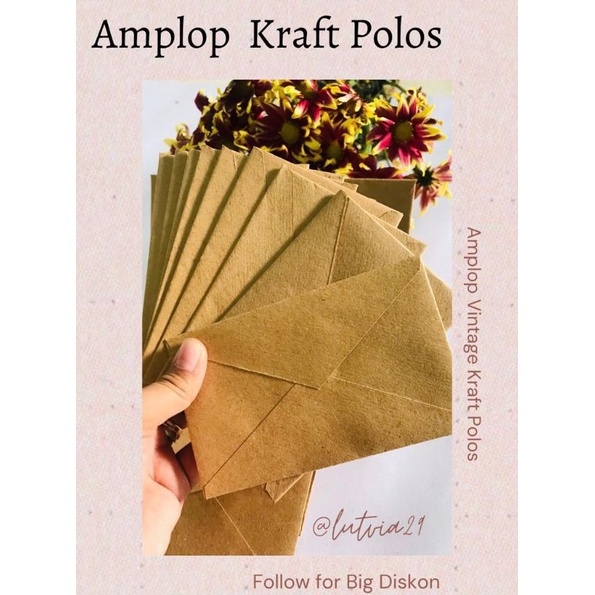 Jual AMPLOP CUSTOM DESIGN & UKURAN Amplop Kraft A4 A5 A6 A7 A8 Amplop ...