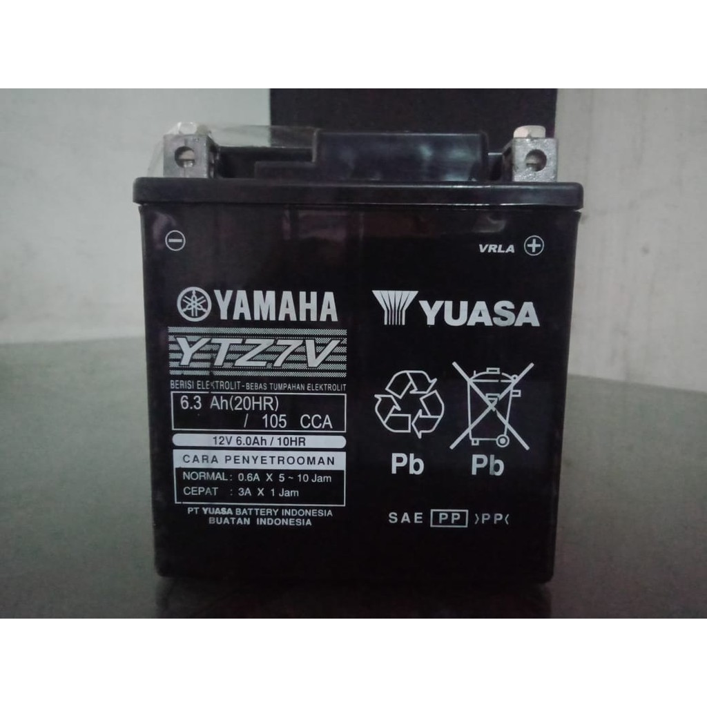 Jual Aki Yamaha Nmax (Nmax Lama) - Accu Yuasa YTZ7V Ori Murah Meriah ...