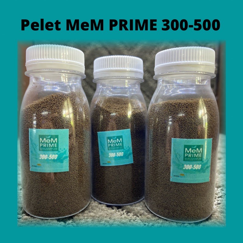 Jual MeM PRIME 300-500 Pelet Cupang atau Ikan Hias Lainnya di jamin 100 ...