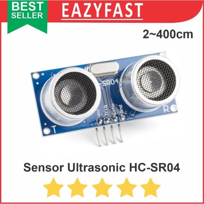 Jual Modul Ultrasonic HC-SR04 Arduino Raspberry Pi Robot Sensor Jarak ...