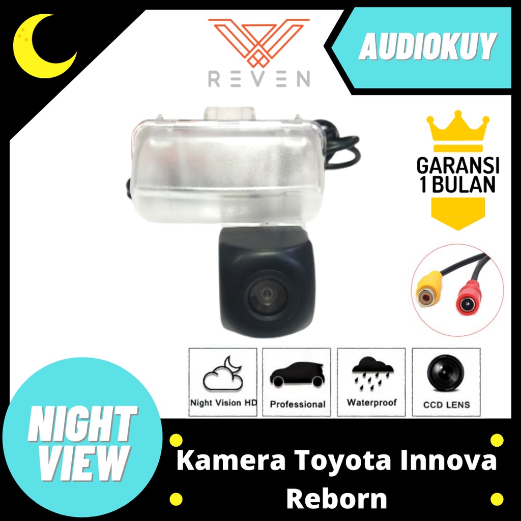 Jual Kamera Mundur Innova Reborn / Kamera Parkir Mobil Night View Reven ...