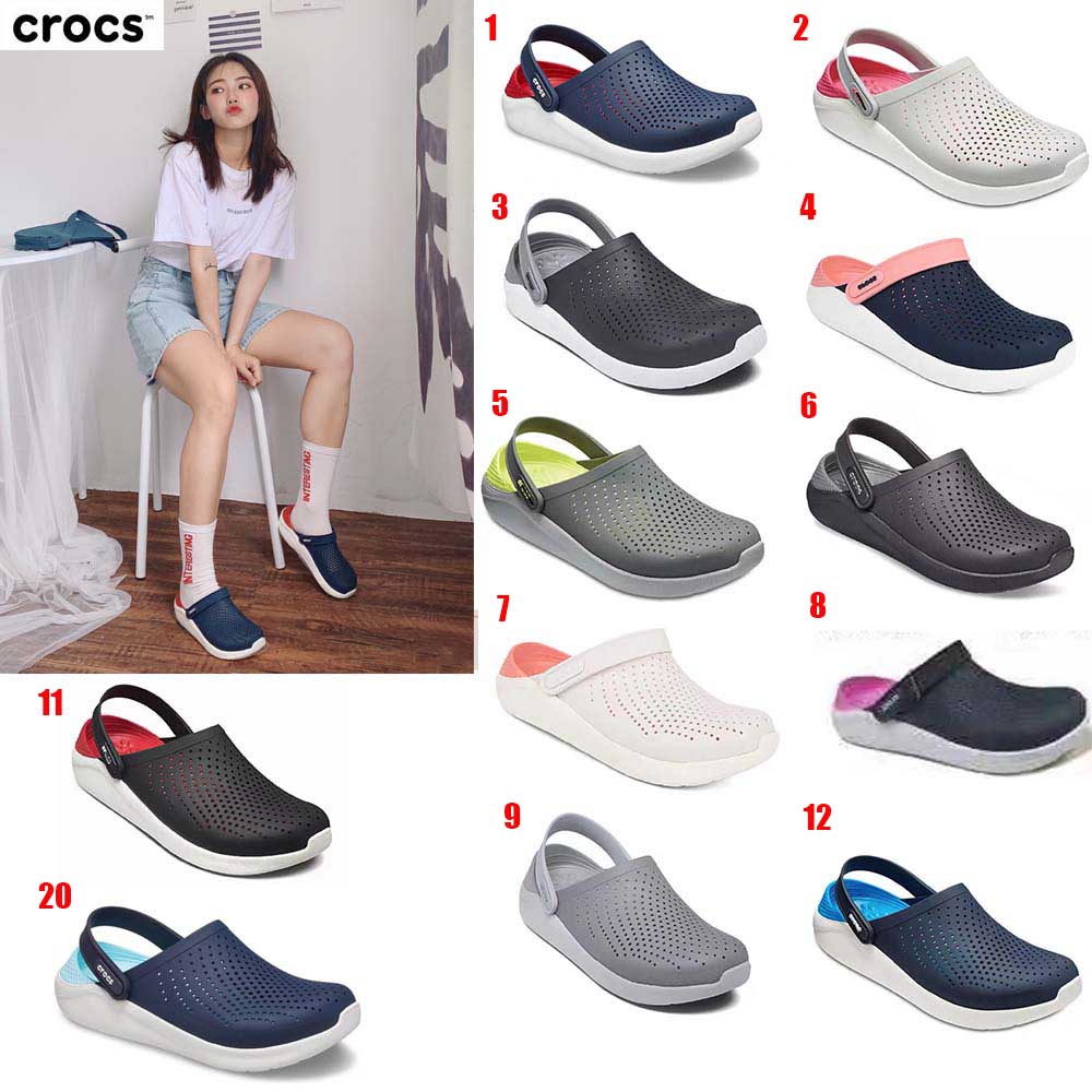 Jual Crocs Sandal Pria dan Wanita Anti Air Crocs Bayaband Clog Baya ...