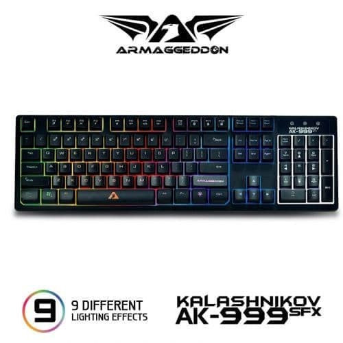 Jual Armaggeddon Gaming Keyboard AK-999 SFX | Shopee Indonesia