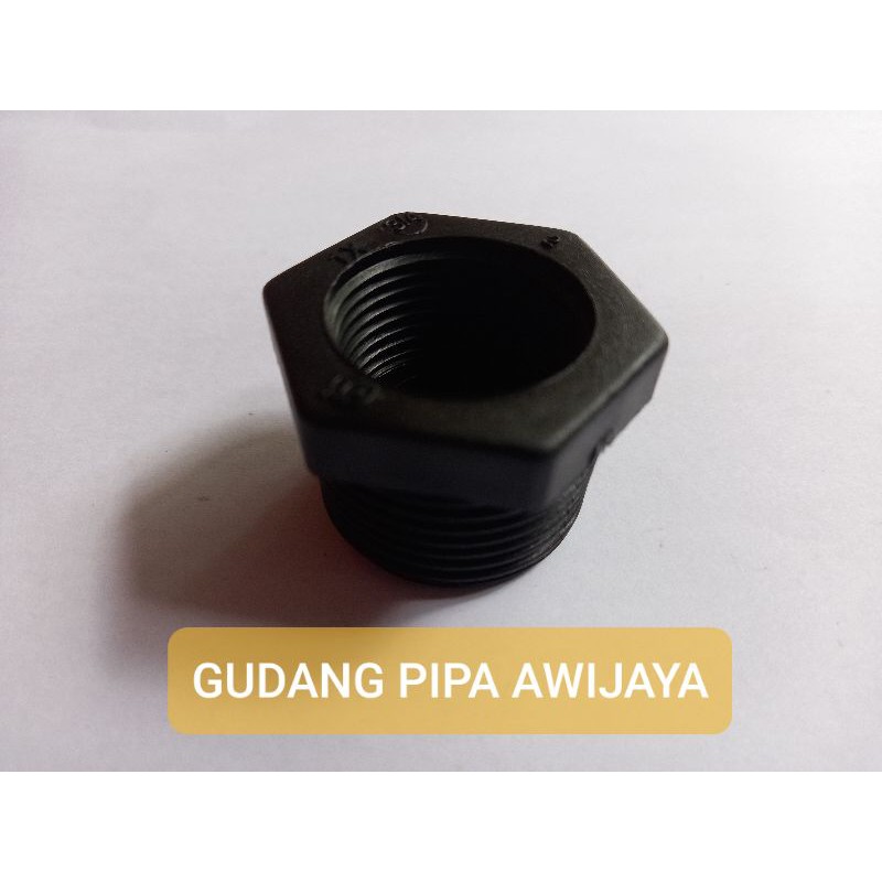 Jual BUSH HDPE 3/4 INCH X 1/2 INCH | Shopee Indonesia