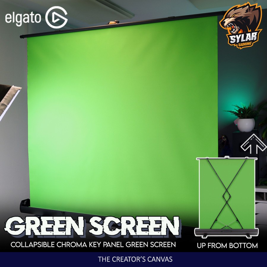 Jual Elgato Green Screen - Collapsible Chroma Key Panel | Shopee Indonesia
