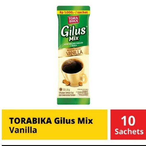 Jual Torabika Gilus Mix Vanilla 10 Sachet 1 Renceng | Shopee Indonesia