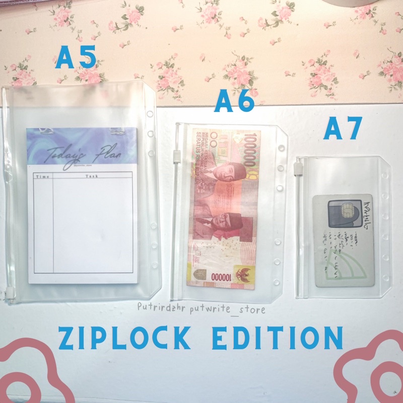 Jual Ziplock PVC Binder A5 A6 A7 | Shopee Indonesia