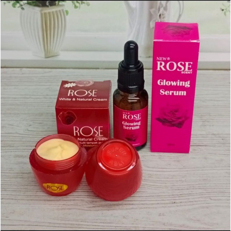 Jual PAKET CREAM ROSE ORIGINAL 3IN1 ( CREAM ROSE + SABUN + SERUM ...