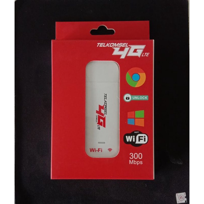 Jual modem 4G lte telkomsel 300 mbps / modem wifi 4g lte | Shopee Indonesia