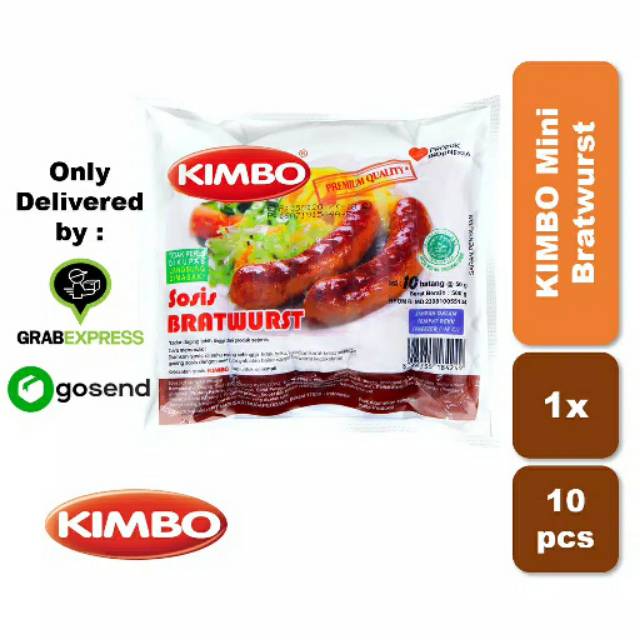 Jual Kimbo Mini Bratwurst Original / Sosis Sapi | Shopee Indonesia