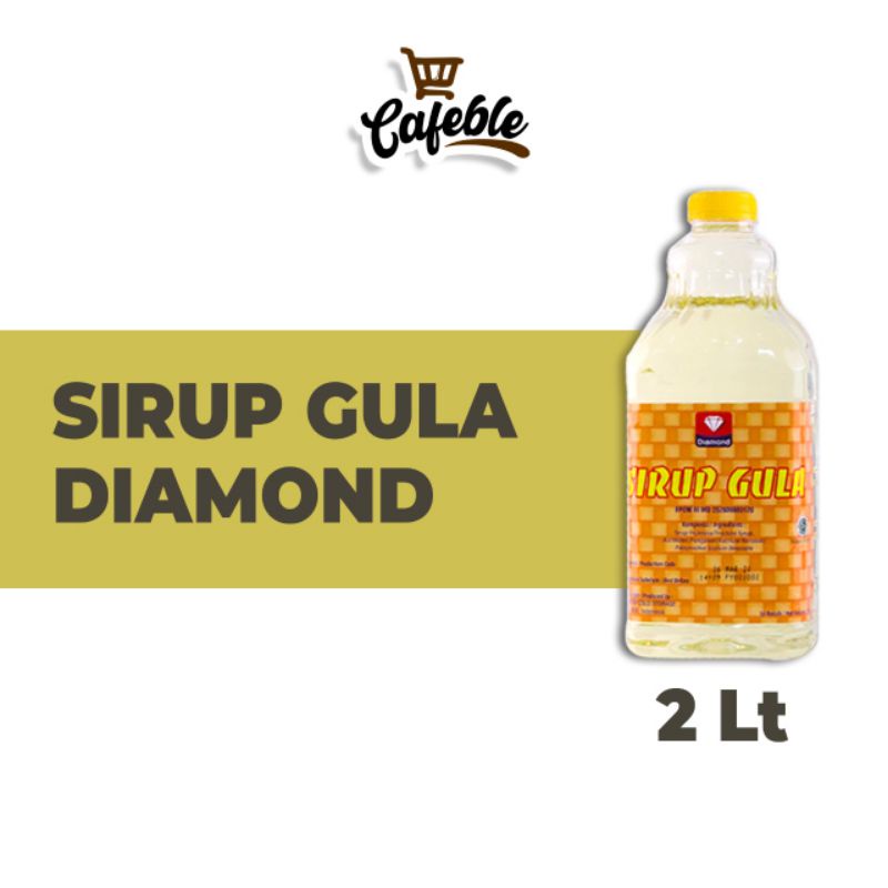 Jual Syrup Gula Cair Sirup Diamond kemasan 2 Liter | Shopee Indonesia