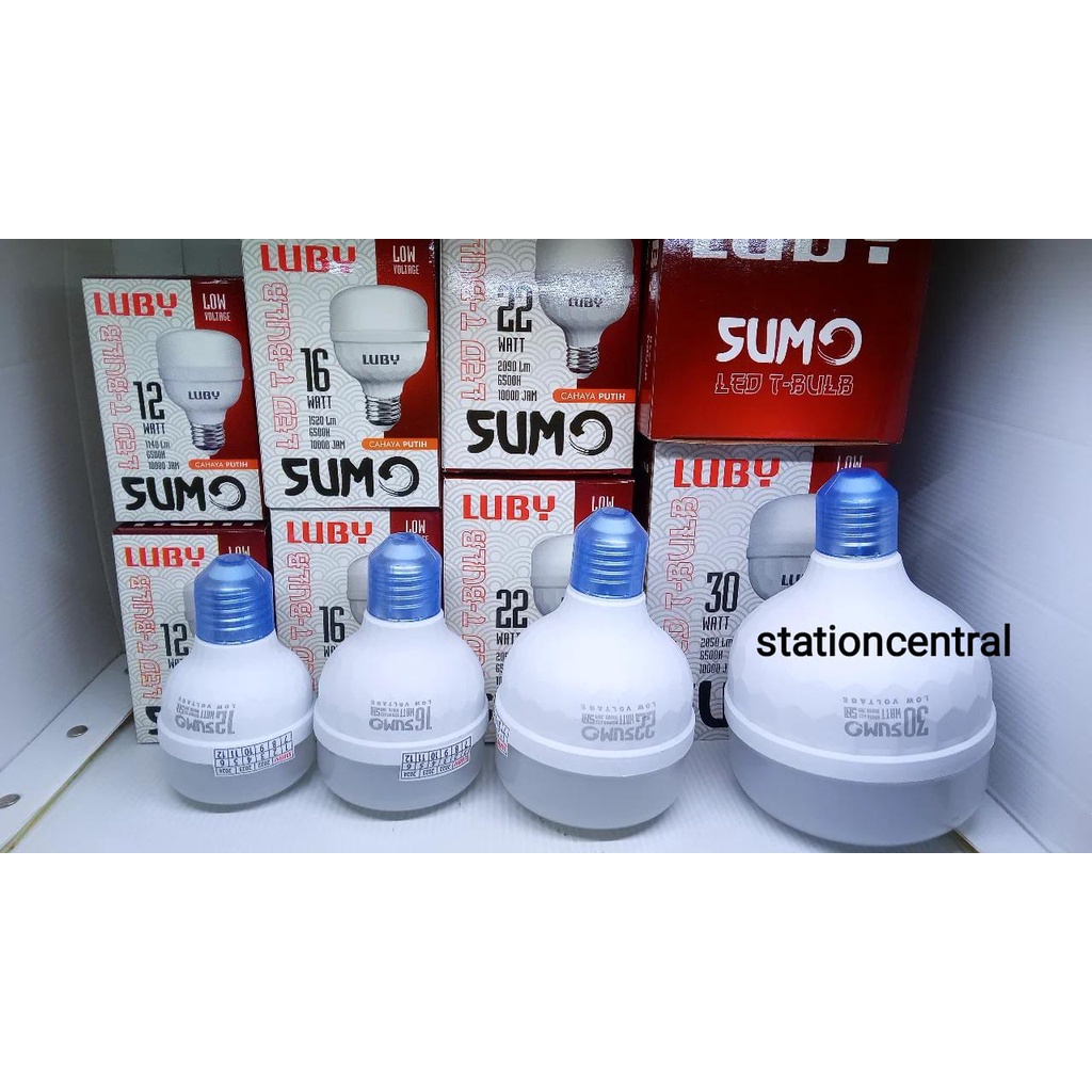 Jual lampu LED luby SUMO 12w,16w,22w,30w,40w LED T-BULB | Shopee Indonesia