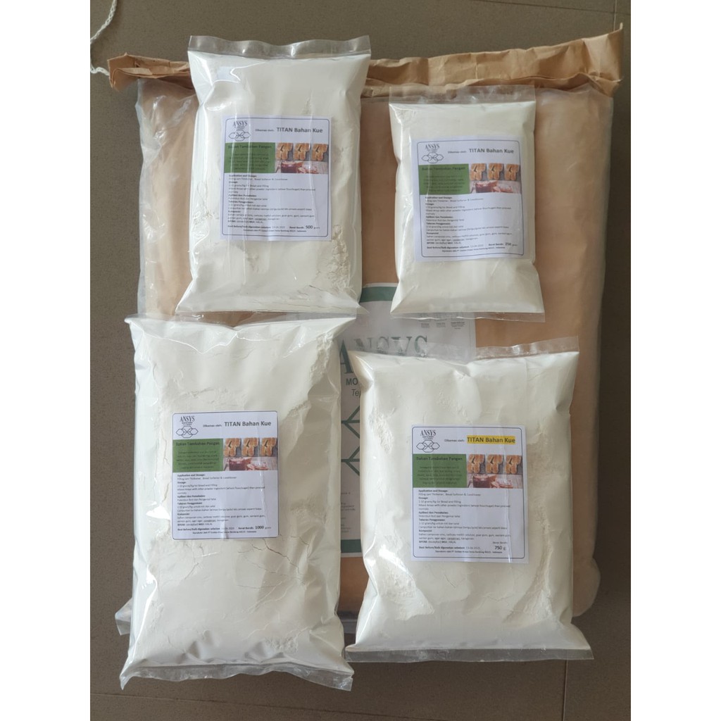 Jual ANSYS Bahan Tambahan Untuk Pelembut Kue dan Roti ( Repack: 300 ...