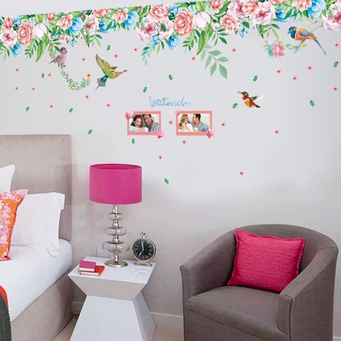 Jual Wallsticker Dinding Uk 60 x 90 cm Motif Tumbuhan/Sticker Dinding ...