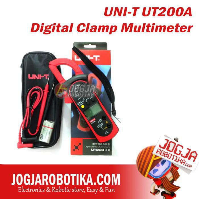 Jual UNI-T UT200A DIGITAL CLAMP MULTIMETER | Shopee Indonesia