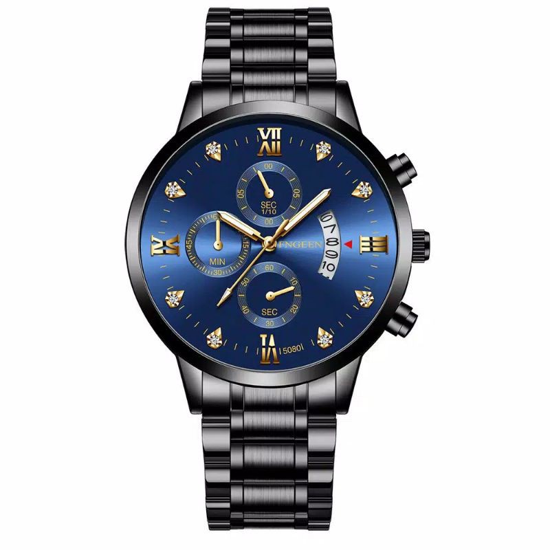 Jual Jam Tangan Pria Fngeen 5080 Waterproof (Anti Air) | Shopee Indonesia