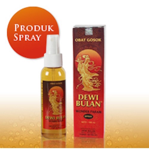 Jual Minyak Gosok Dewi Bulan - Wonder Param Kemasan Spray 100 ml ...