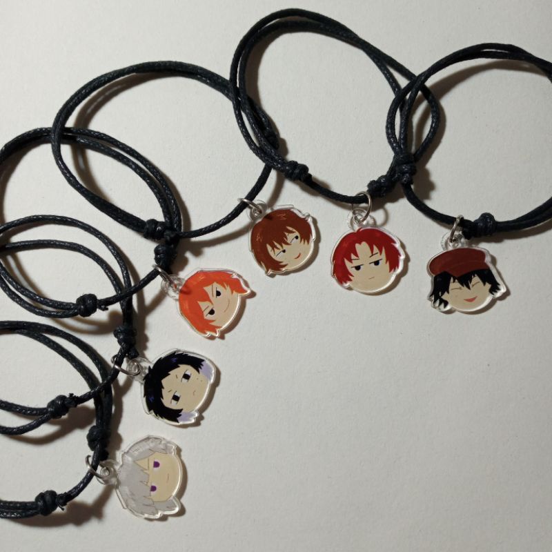 Jual Gelang Anime Bungou Stray Dogs BSD bracelet ( dazai atsushi ...