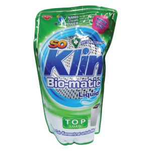 Jual So Klin Liquid Bio-Matic Top Load Detergent Cair Bukaan Atas 800ml ...