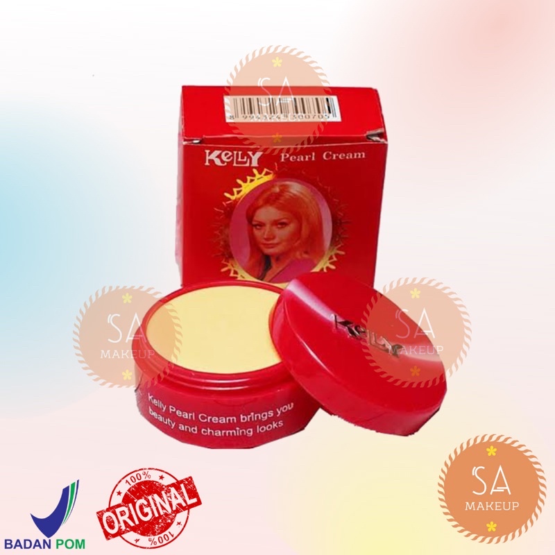 Jual Kelly Pearl Cream 5gr & 15gr | Kelly Cream / Krim Kelly | Shopee ...