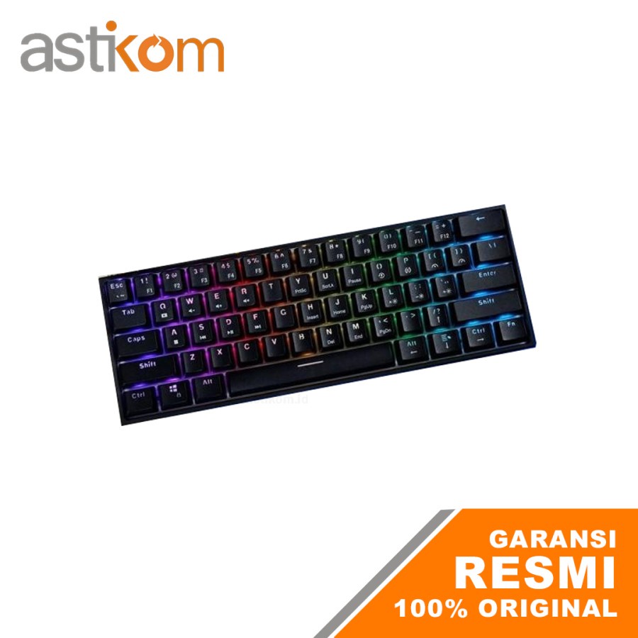Jual Keyboard Gaming Mechanical Vortex VX5 Pro Black RGB 60% | Shopee ...