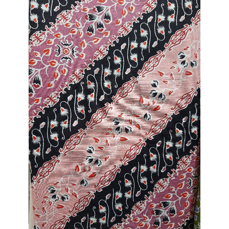 Jual Bahan Batik Cakalele Motif Bunga Cengkeh dan Buah Pala / Warna ...